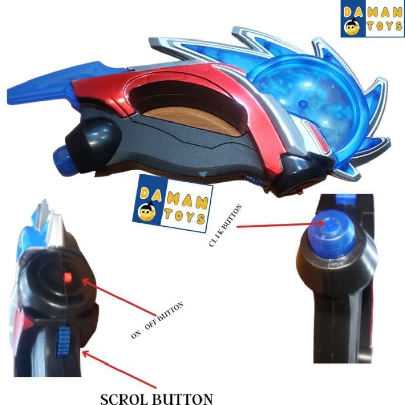 Jual Mainan Anak Act Figure Triger Driver Alat Berubah Ultraman ...