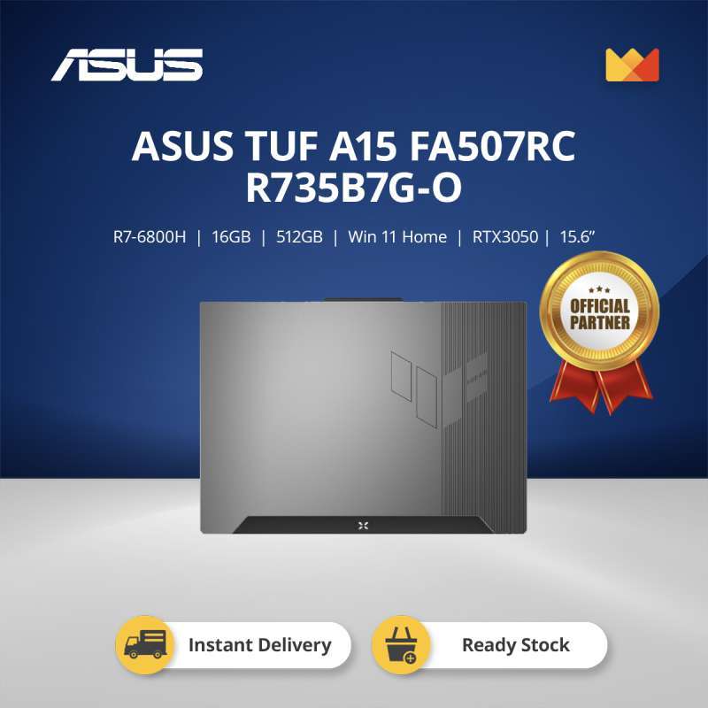Jual ASUS TUF A15 FA507RC R735B7G O (R7/16GB/512GB/RTX3050/Win11/15.6 ...
