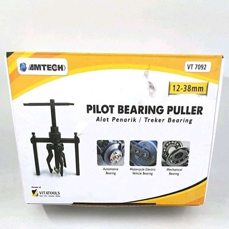 Jual AMTECH Pilot Bearing Puller Treker Bearing Laher Dalam 12 - 38 MM ...