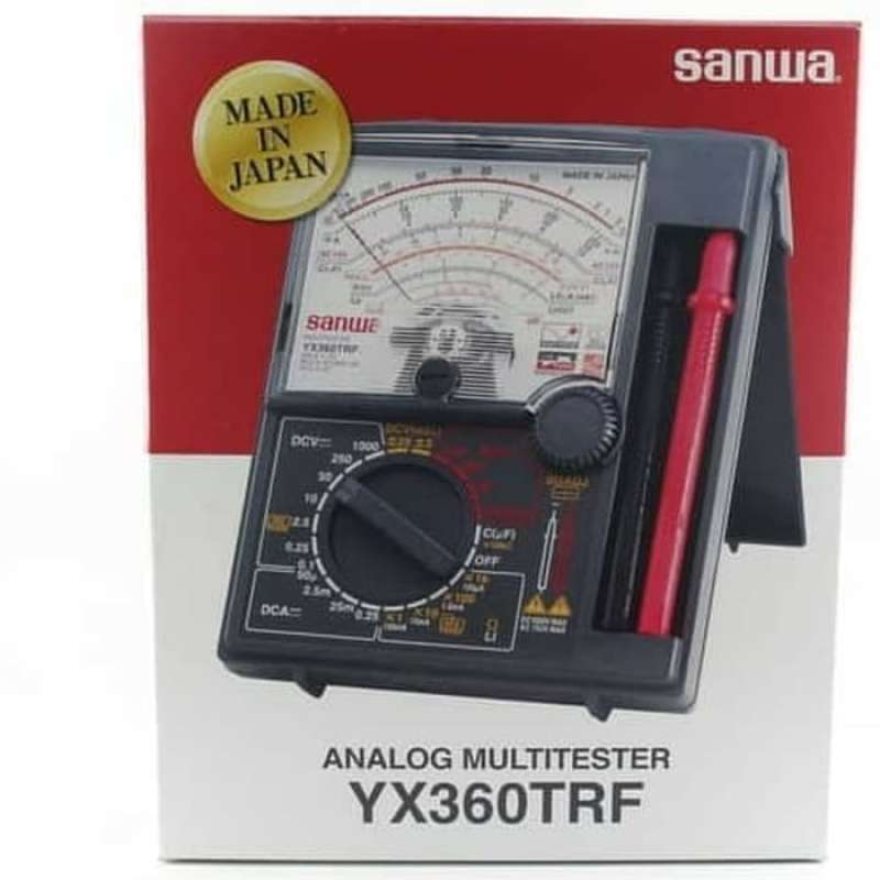Jual SANWA YX-360TRF ANALOG MULTIMETER / MULTITESTER MANUAL di Seller ...