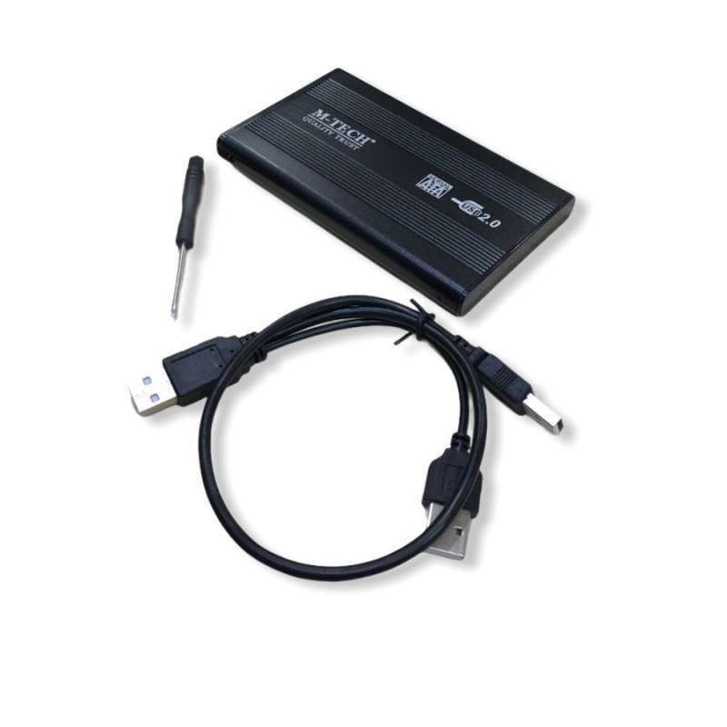 Jual Case/casing Hdd/hardisk 2.5 Sata Laptop Usb 2.0 M-tech Portable Di ...