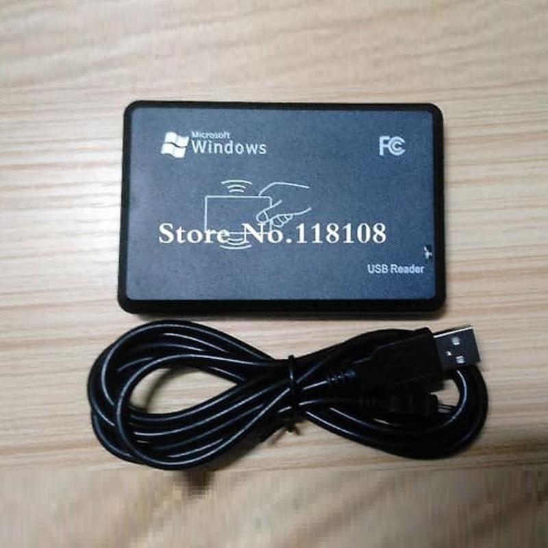 Jual Windows USB RFID ID Contactless Proximity Smart Card Reader EM4001 ...