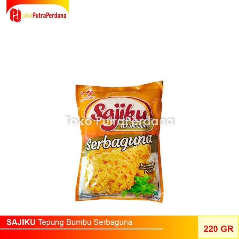 Jual SAJIKU Tepung Bumbu Serbaguna [220 g] di Seller Toko PutraPerdana ...