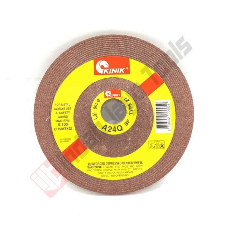 Jual Kinik Grinding Wheel 150 Mm 6 Inch X 6 Mm - Batu Gerinda Slep ...