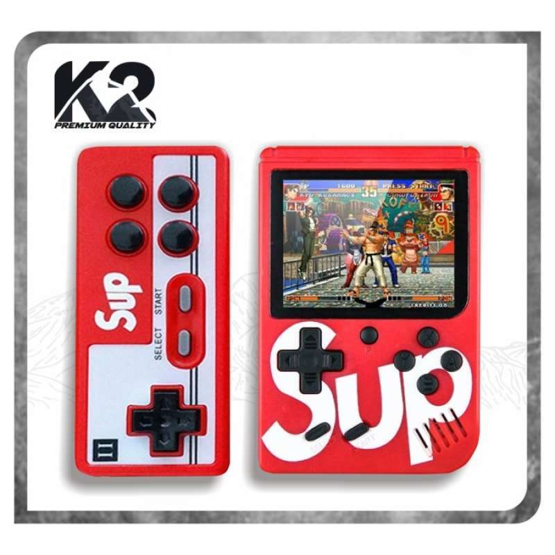 Jual Gameboy 2 Player Retro Mini 400 in 1 SUP Game Box Portable Boy ...