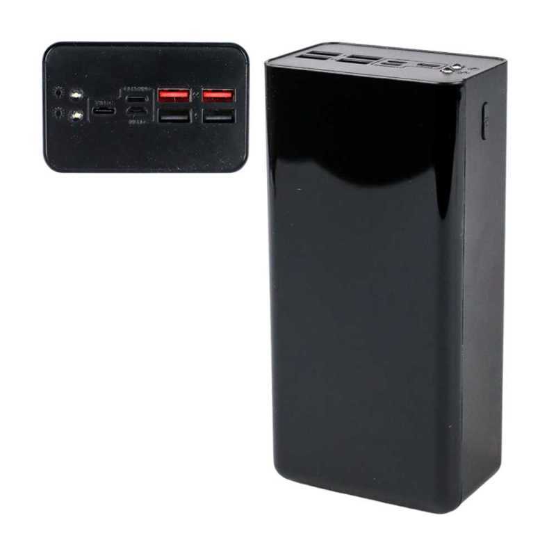 Promo GLO - WST Power Bank 4 Port PD QC 18W 50000mAh dengan Senter ...