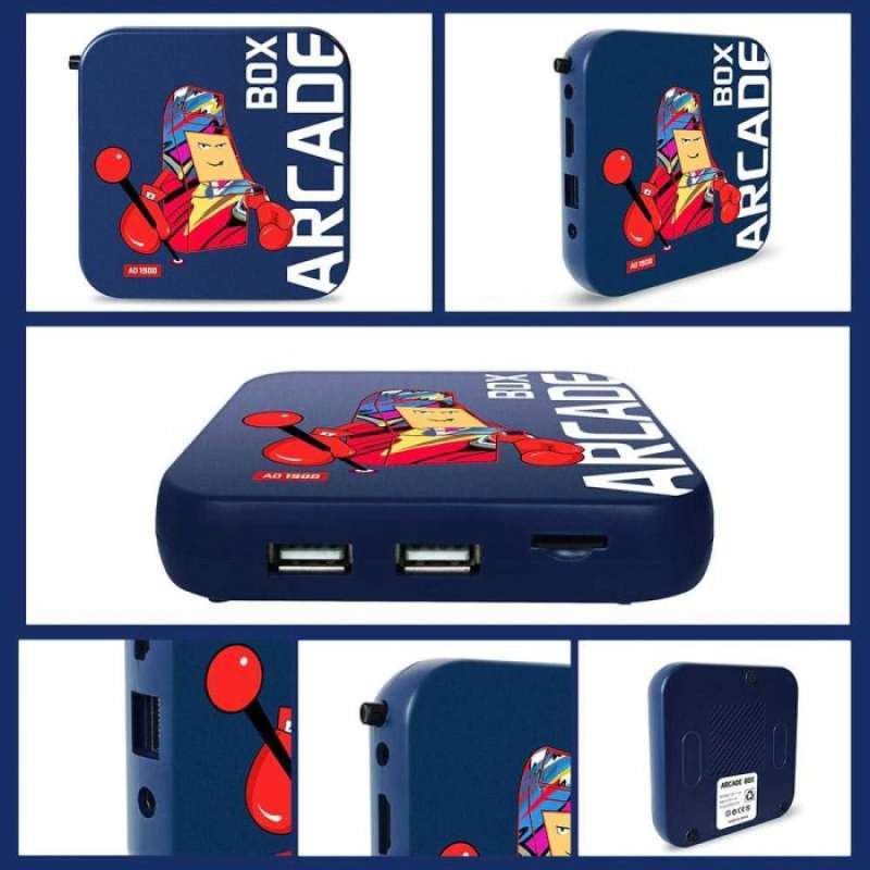 Jual Dikdoc Arcade Box Retro 64gb 33000 Games Wireless Controller ...