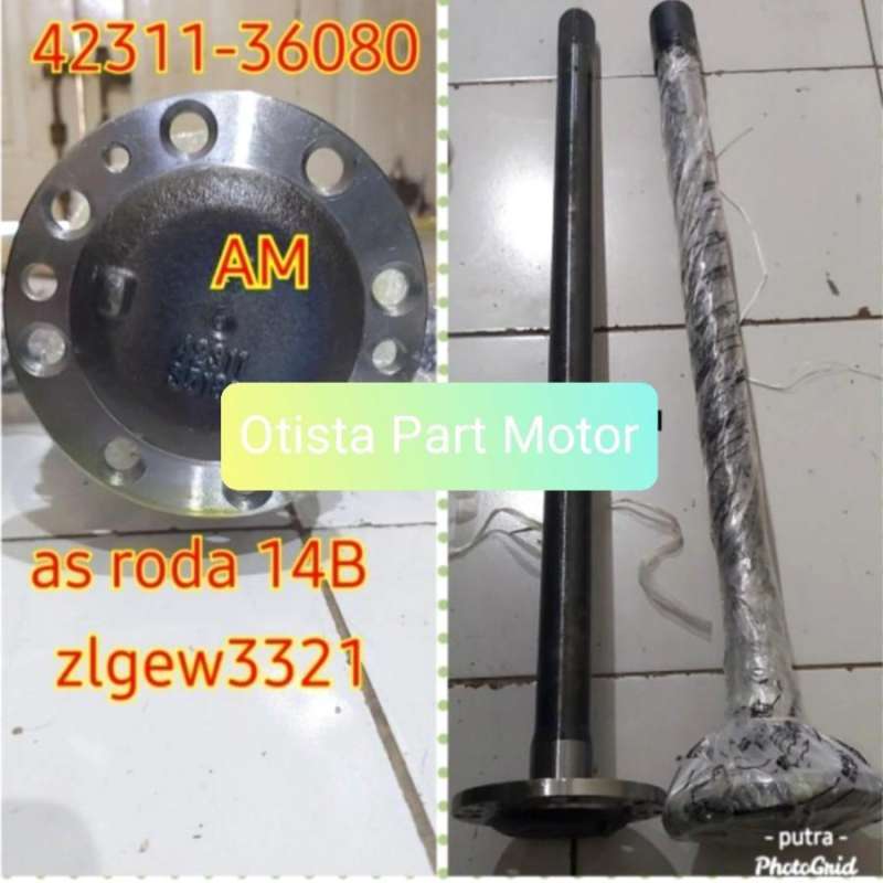 Jual As Roda Belakang Rear Axle Shaft Toyota Rino 14b 42311-36080 Di ...