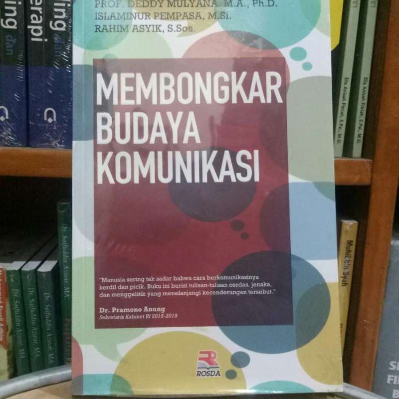 Jual Buku Membongkar Budaya Komunikasi di Seller Toko al el kinan ...