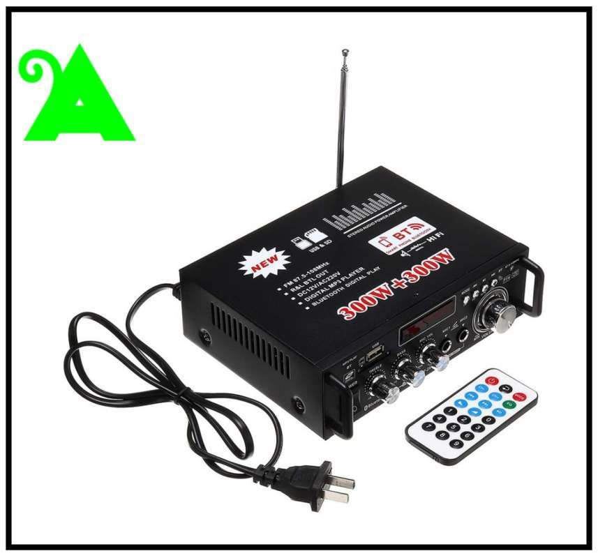 Jual Audio Power Amplifier Hi-Fi Stereo Bluetooth EQ Karaoke Home ...