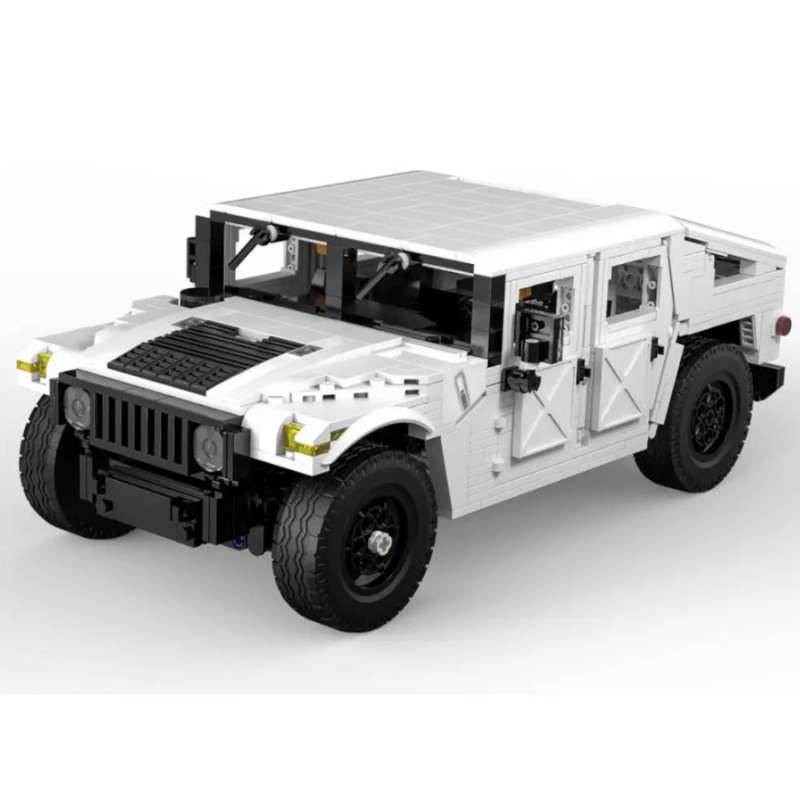 Promo Double E Cada Bricks 1:12 Humvee Off-road Vehicle Motorized ...