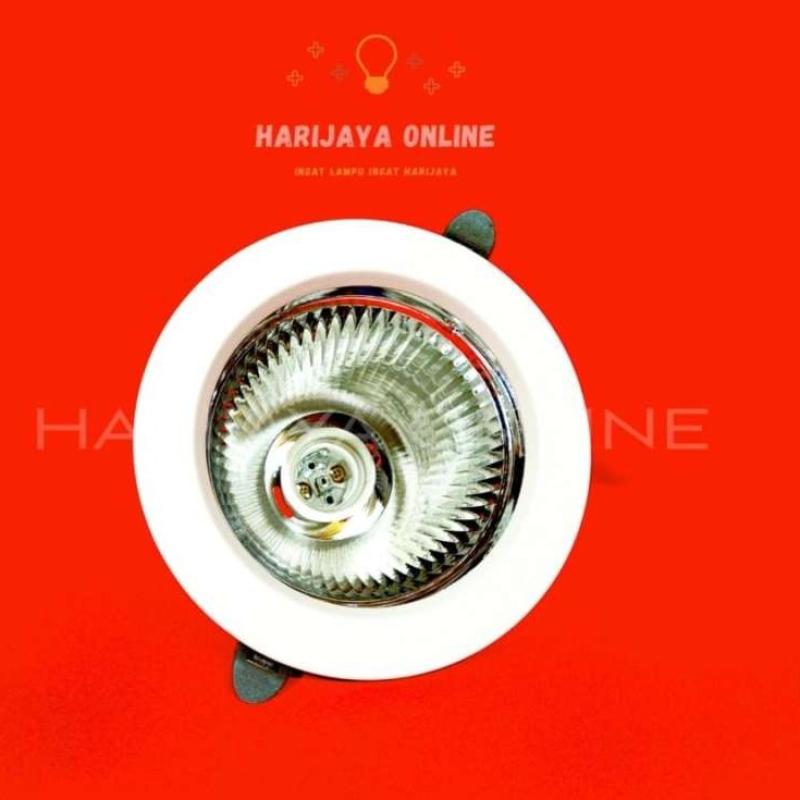 Jual Mikolite Downlight 4 Inch Dus 1 Set Kap Fitting Base E27 Lampu ...