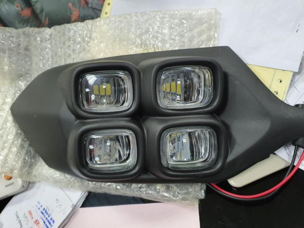 Jual Lembaran Variasi Fog Lamp DRL All New Pajero Sport di Seller ...