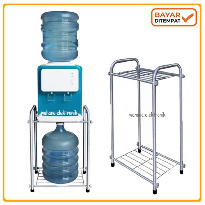 Jual Rak Minimalis Dispenser Galon 2 Susun - Rak Bawah Bisa Simpan ...