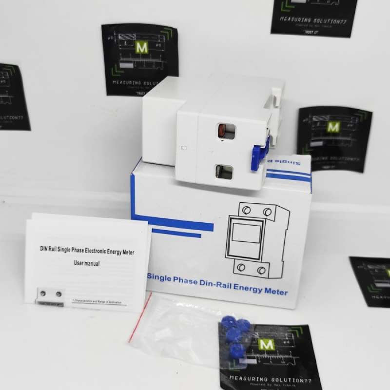 Jual Kwh Meter Digital 1 Phase Din Rail 220v 80a Light Lcd Di Seller ...