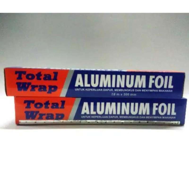 Jual Aluminium Foil Total Wrap Lebar 30 cm & Panjang 7,6 M di Seller UD ...