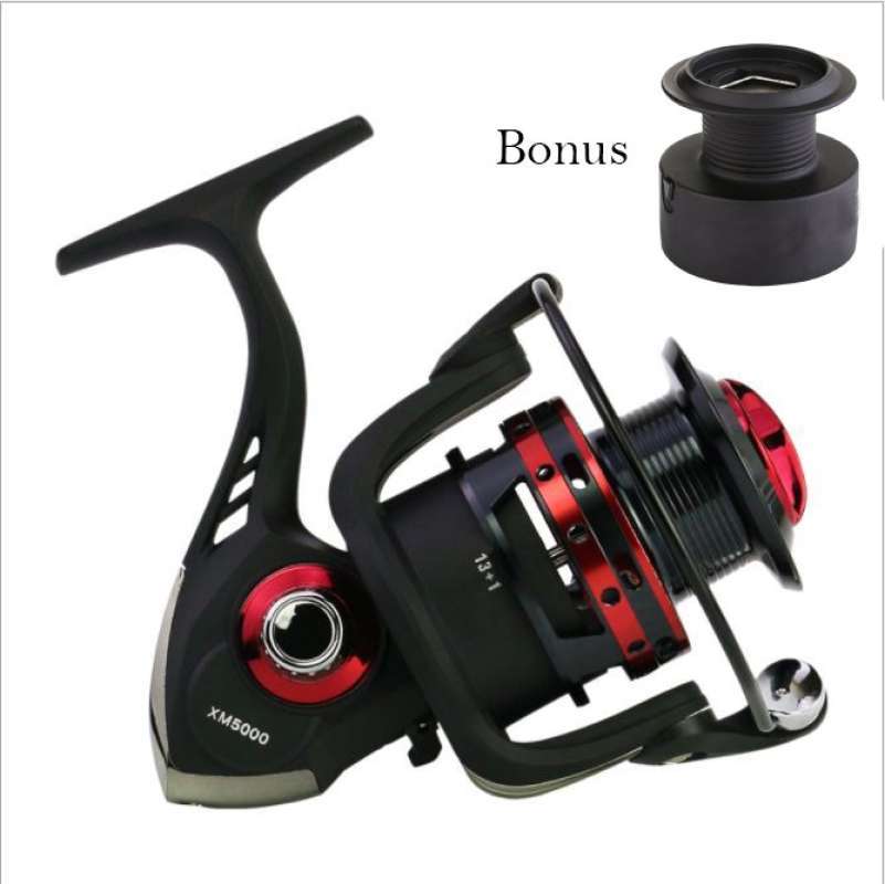 Jual Reel Power Handle One Way Spool Handle Metal Reelsking Xm 5000 ...