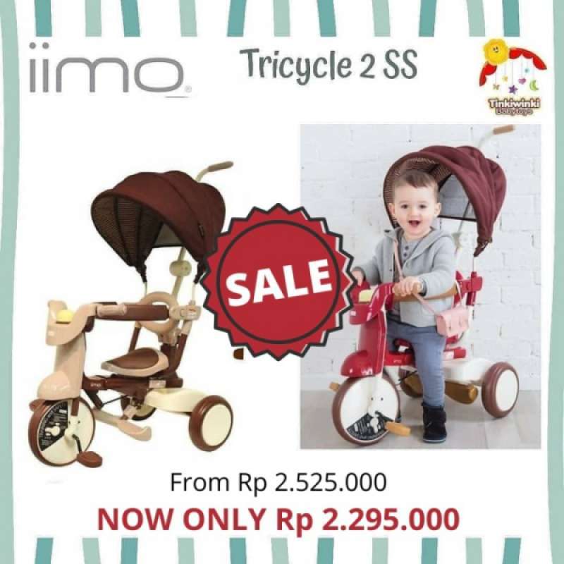 Promo Sepeda Anak Iimo 2 Ss Plus Bisa Lipat Dan Dengan Hoodie Diskon 15% Di Seller Toko Al ...