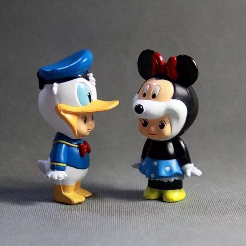 Jual Figure Set 6 Disney Sonny Angel / Shin Chan Mickey Minnie Donald ...