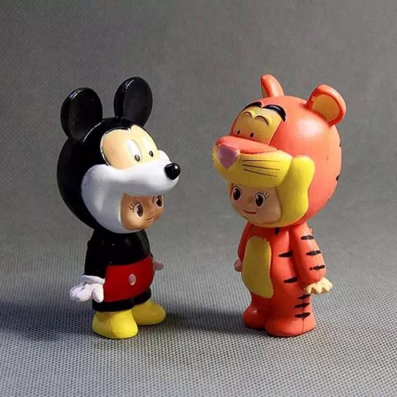 Jual Figure Set 6 Disney Sonny Angel / Shin Chan Mickey Minnie Donald ...