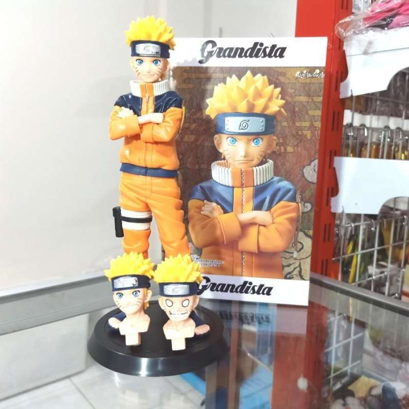 Jual Figure Pvc Naruto Grandista Tiga Wajah Di Seller Toko Dolanan ...