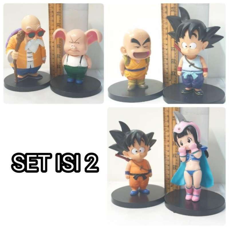 Jual Kamessenin Oolong Goku Chichi Krilin Figure Set 2 Dragon Ball Di