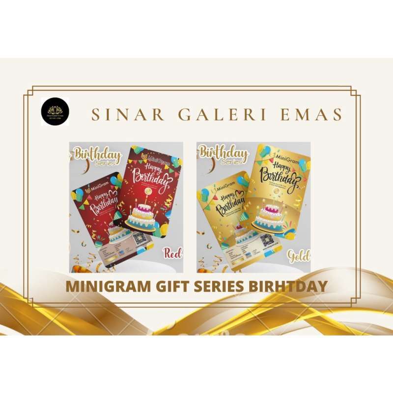 Jual Minigram Gift Series 0,05 Gram Termurah Emas Mini Emas Batangan ...