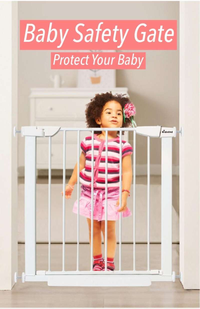 Jual Baby Safety Gate Pagar Besi Pengaman Pintu Tangga Anak Bayi di ...