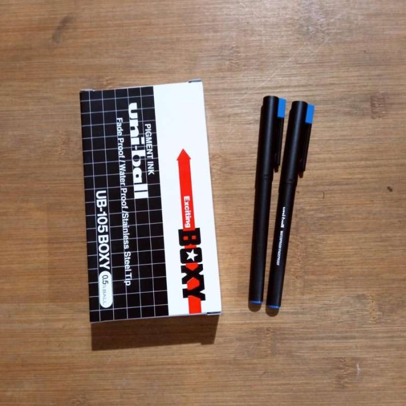 Jual PULPEN BOXY UNIBALL SATUAN PCS di Seller MOSILY STATIONERY ...