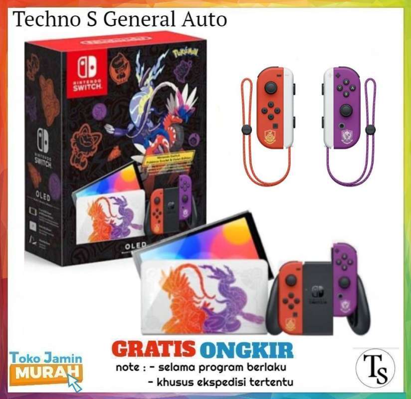 Jual Nintendo Switch Oled Pokemon Scarlet & Violet Console Limited ...