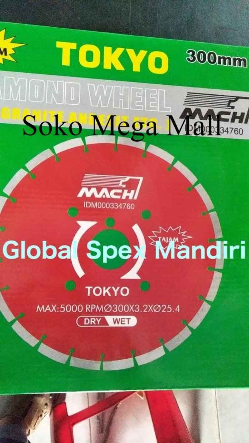Jual Available TOKYO DIAMOND WHEEL DRY 12 inch - MATA POTONG BETON ...