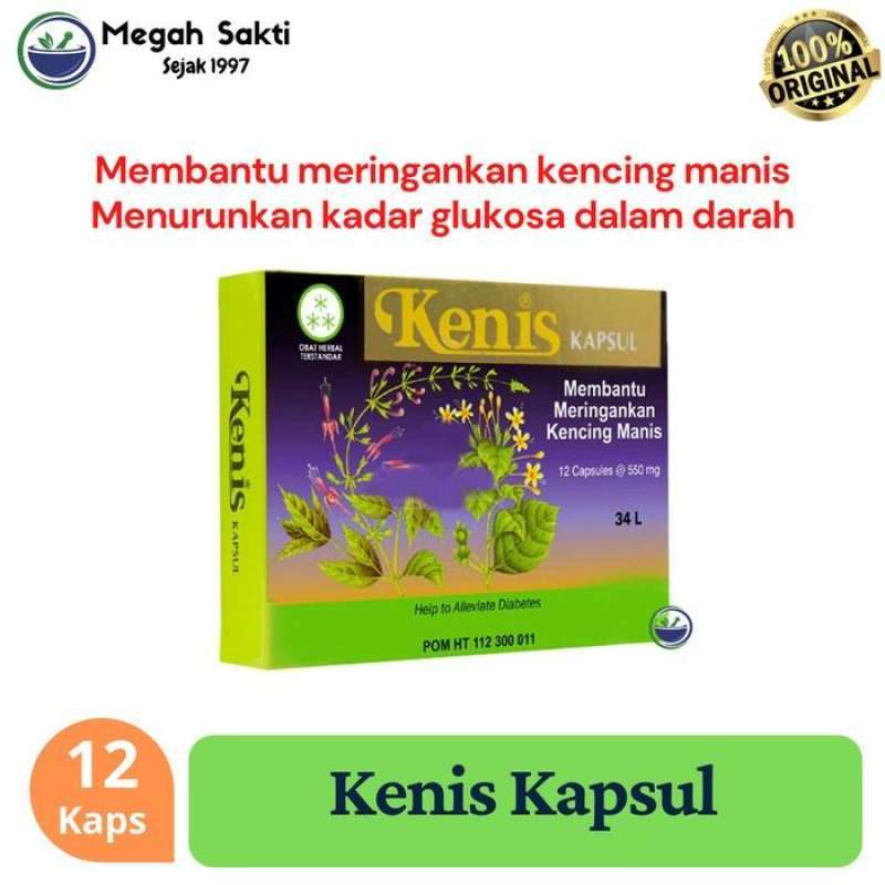 Jual Kenis Kapsul Membantu Meringankan Kencing Manis di Seller Megah ...