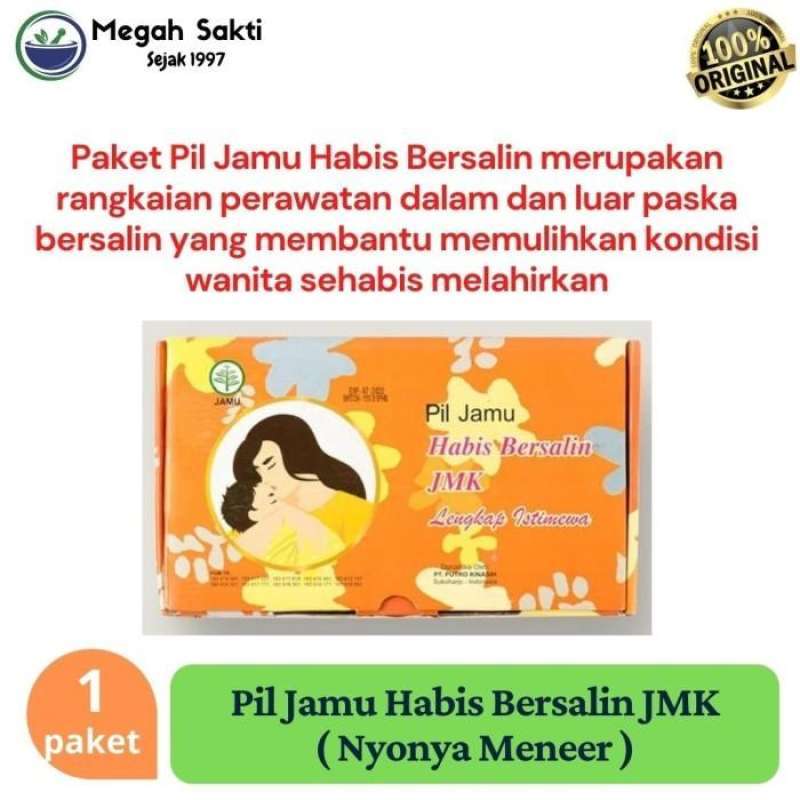 Jual Pil jamu Habis Bersalin JMK Lengkap istimewa di Seller Megah Sakti ...
