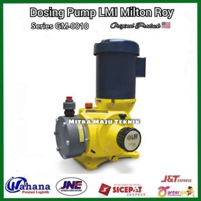 Jual Dosing Pump Lmi Milton Roy Gm-0010 Pompa Kimia Dosing Pump 10 Lph ...