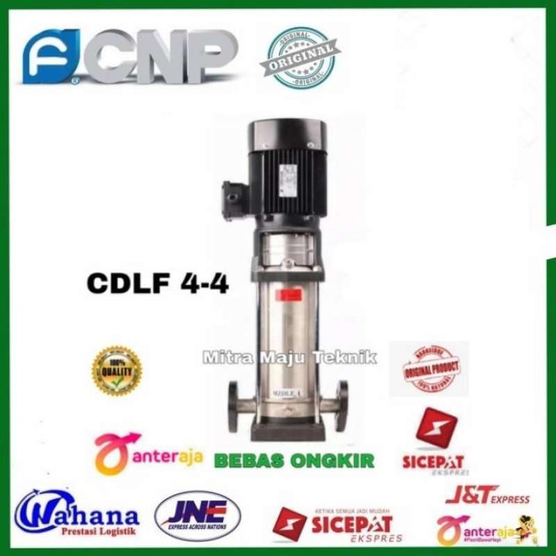 Jual POMPA CNP CDLF.4 - 4 1HP 380V 3PHASE POMPA BOOSTER PENDORONG 1 HP 380V di Seller MITRA MAJU ...