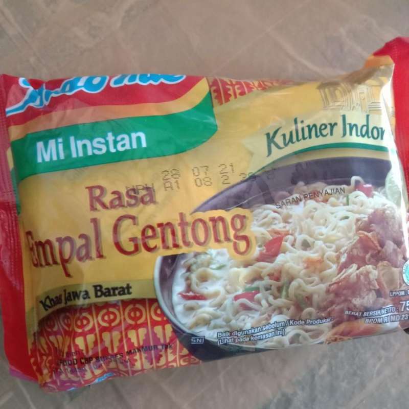 Jual Indomie rasa empal gentong 75 g di Seller Toko Mafia - Rancamulya ...