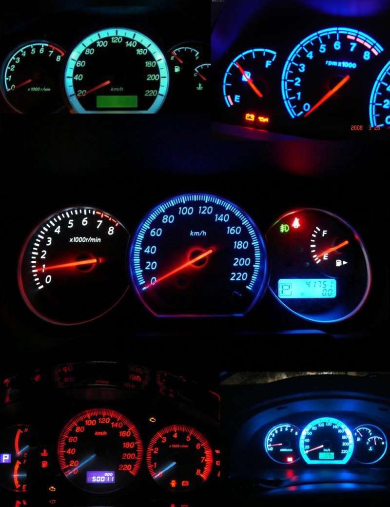 Promo Led T5 Cob Speedometer Super Bright 5050 Lampu Led Speedo Panel ...