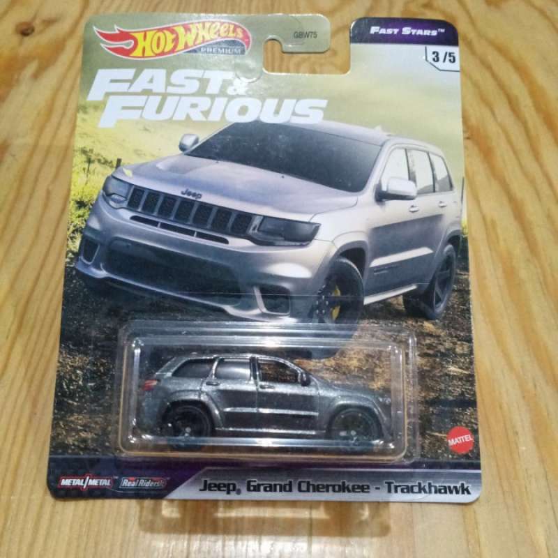 Promo Hotwheels Premium Jeep Grand Cherokee Track Hawk Ban Karet Base ...