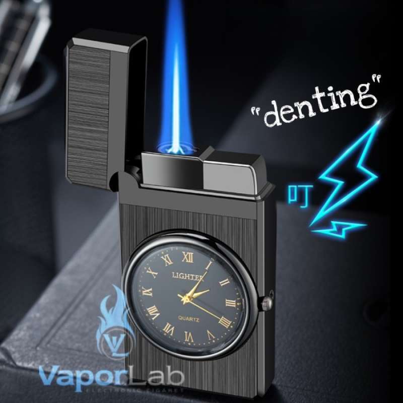 Promo mancis korek api bara las model jam jet flame watch lighter ...