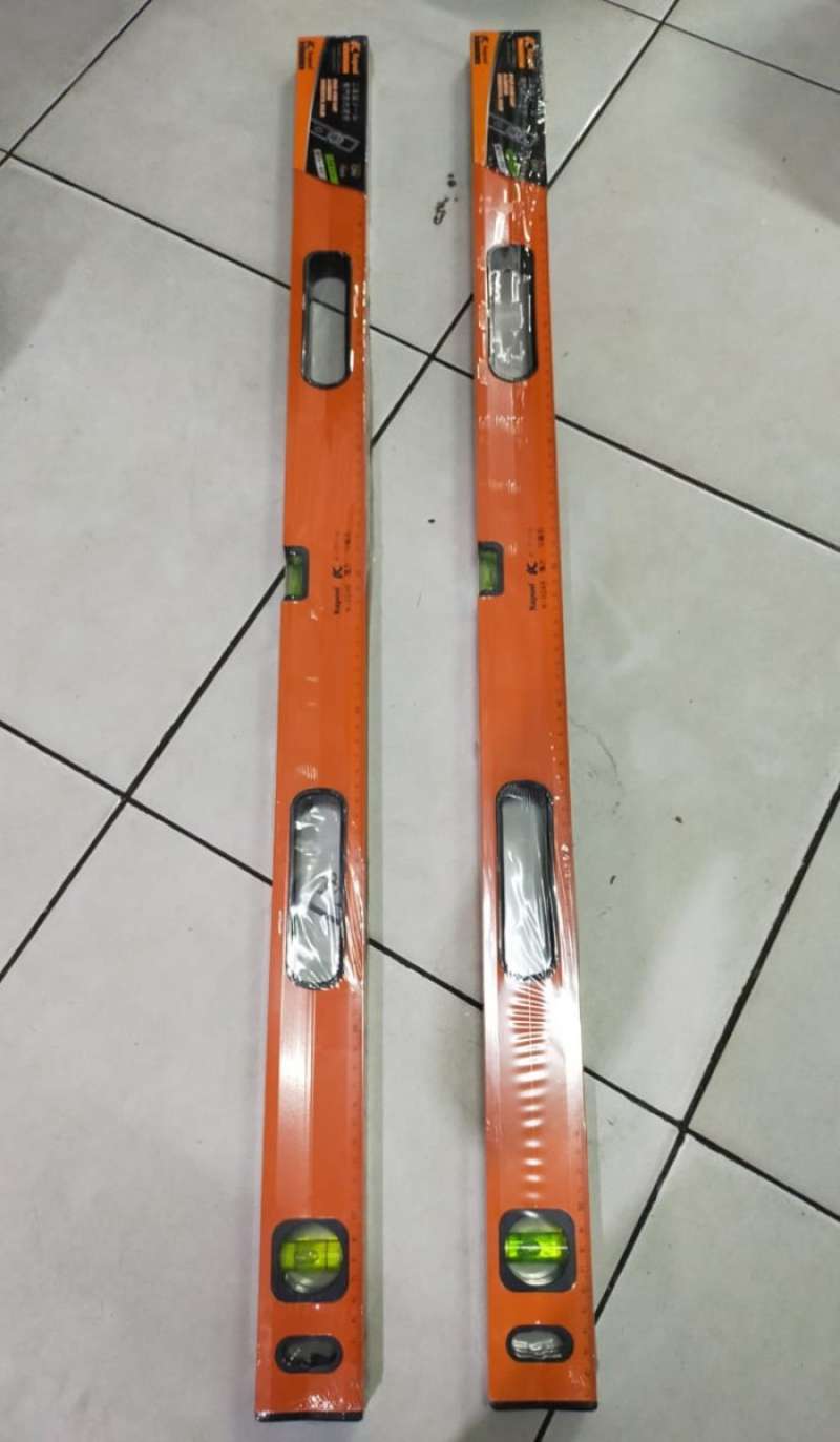 Promo Waterpas Alumunium 1 Meter Waterpass 100 Cm 40 Penggaris Tukang ...
