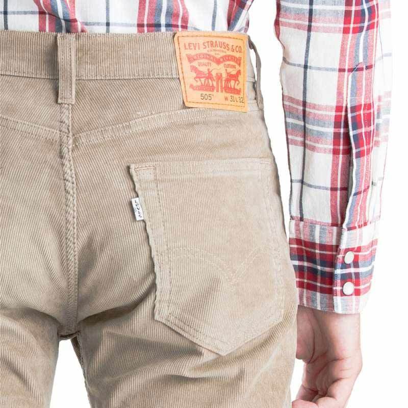 Jual Levi's 505 Regular Fit Rinse Timberworlf 14w Cord Wt Celana Jeans ...