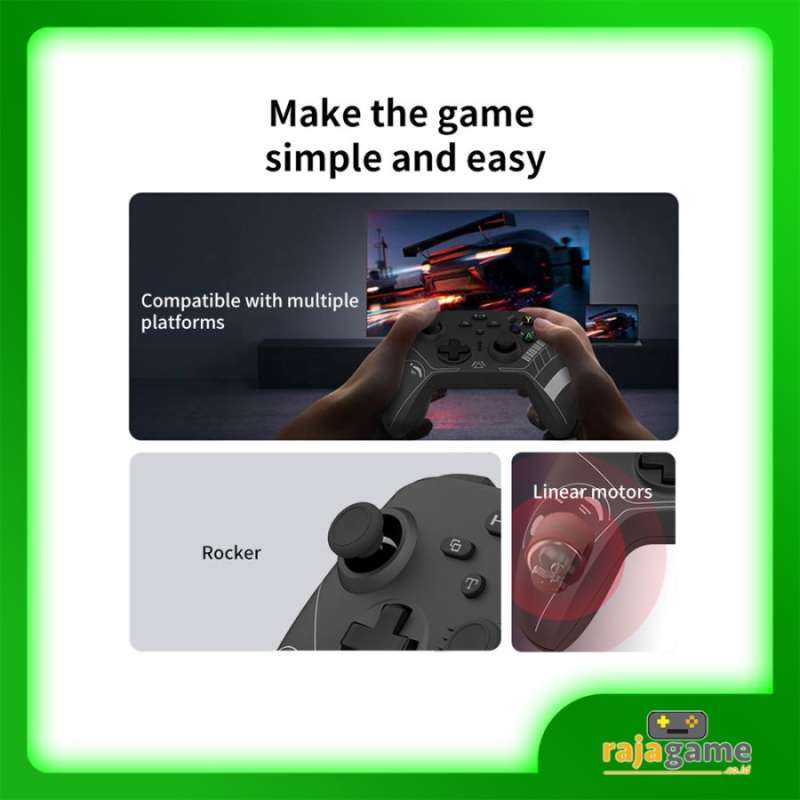 Jual Lucky Fox Wireless Controller For Pc/ps3/xbox Xs/xbox One (lf-x006 ...