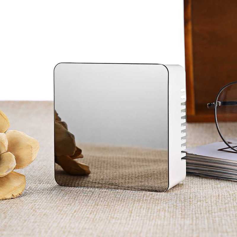 Promo Glo - Jam Meja Led Digital Mirror Clock With Temperature - Ts-570 ...