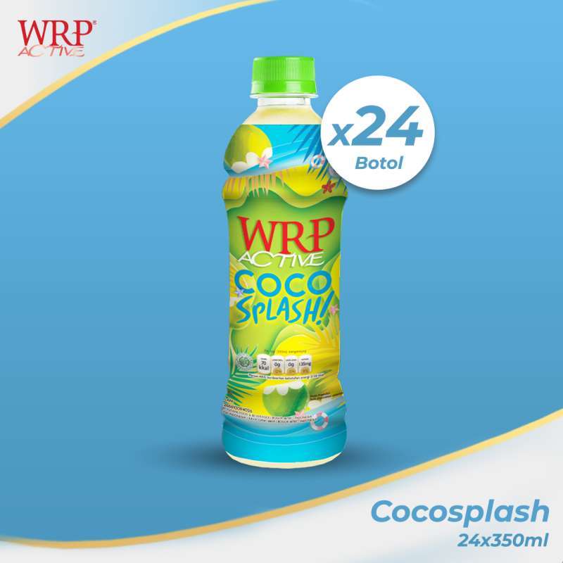 Promo WRP Active Coco Splash Minuman Kesehatan [350 mL / 24 pcs] Diskon ...