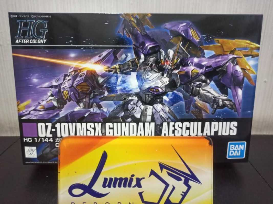 Jual P-bandai Hgac 1/144 Oz-10vmsx Gundam Aesculapius - Hg Wing Dual ...