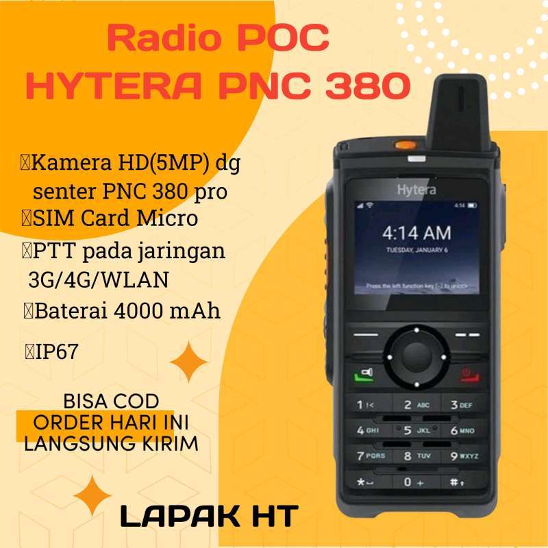Jual Hytera PNC380 HT POC Original Garansi Resmi 1 Tahun di Seller Lapak HT Komunikasi - Mangga ...