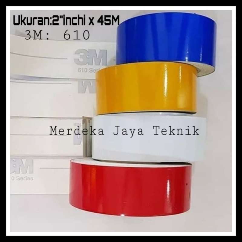 Jual Stiker 3M 610 3M Reflective Scotchlite Ukuran 2Inchi X 45M di Seller Nizar Store 004 ...