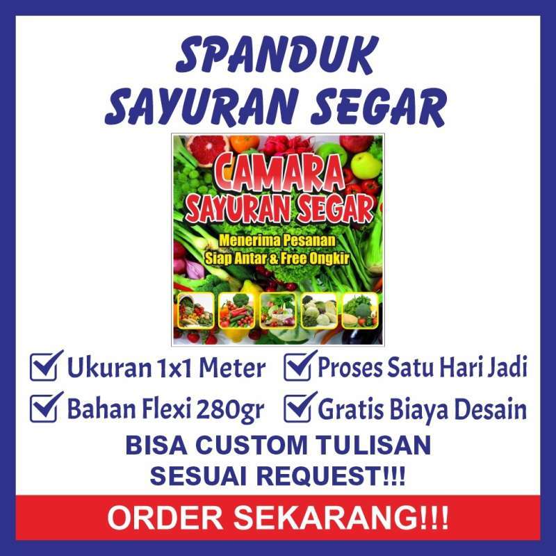 Jual Spanduk Sepanduk Banner Backdrop Plang Promosi Usaha Jual Jualan ...