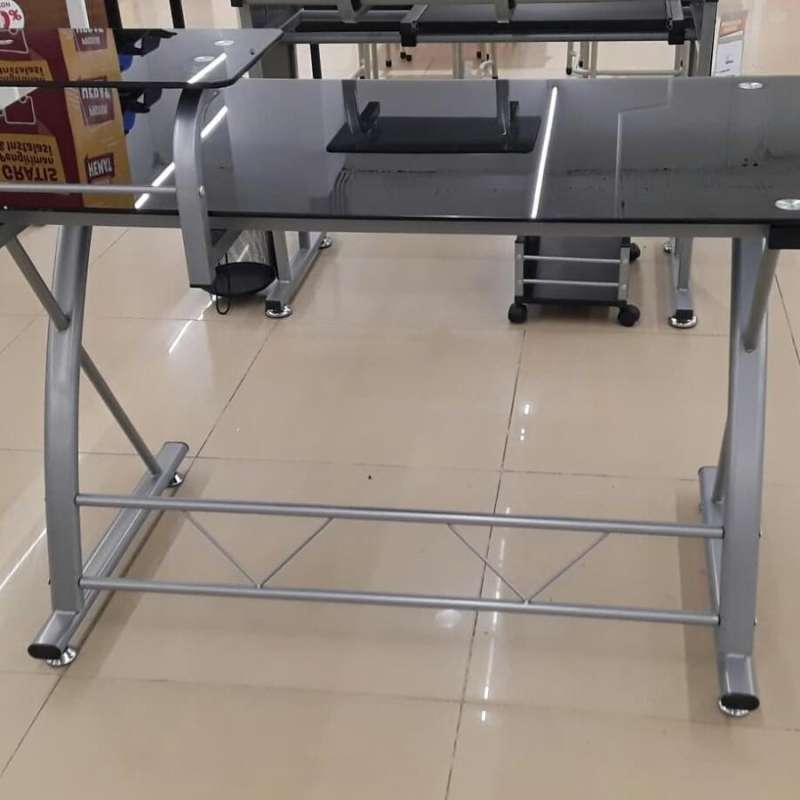 Promo meja komputer hazel informa tempered glass Diskon 55% di Seller ...