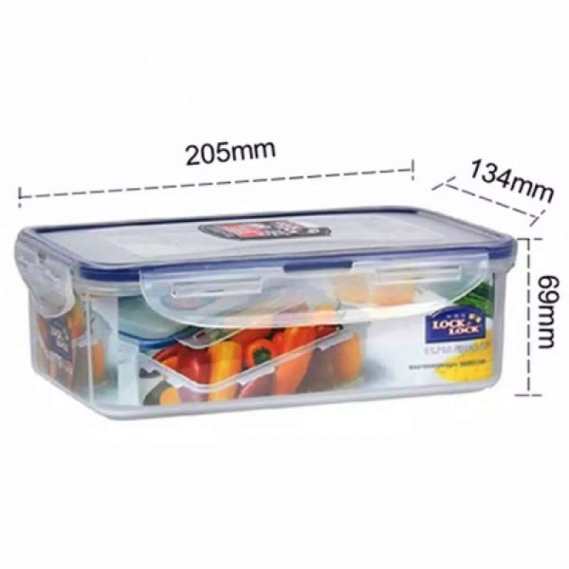 Jual Free Ongkir Lock&Lock Rectangular Tall Container 1L Hpl817 Lock ...